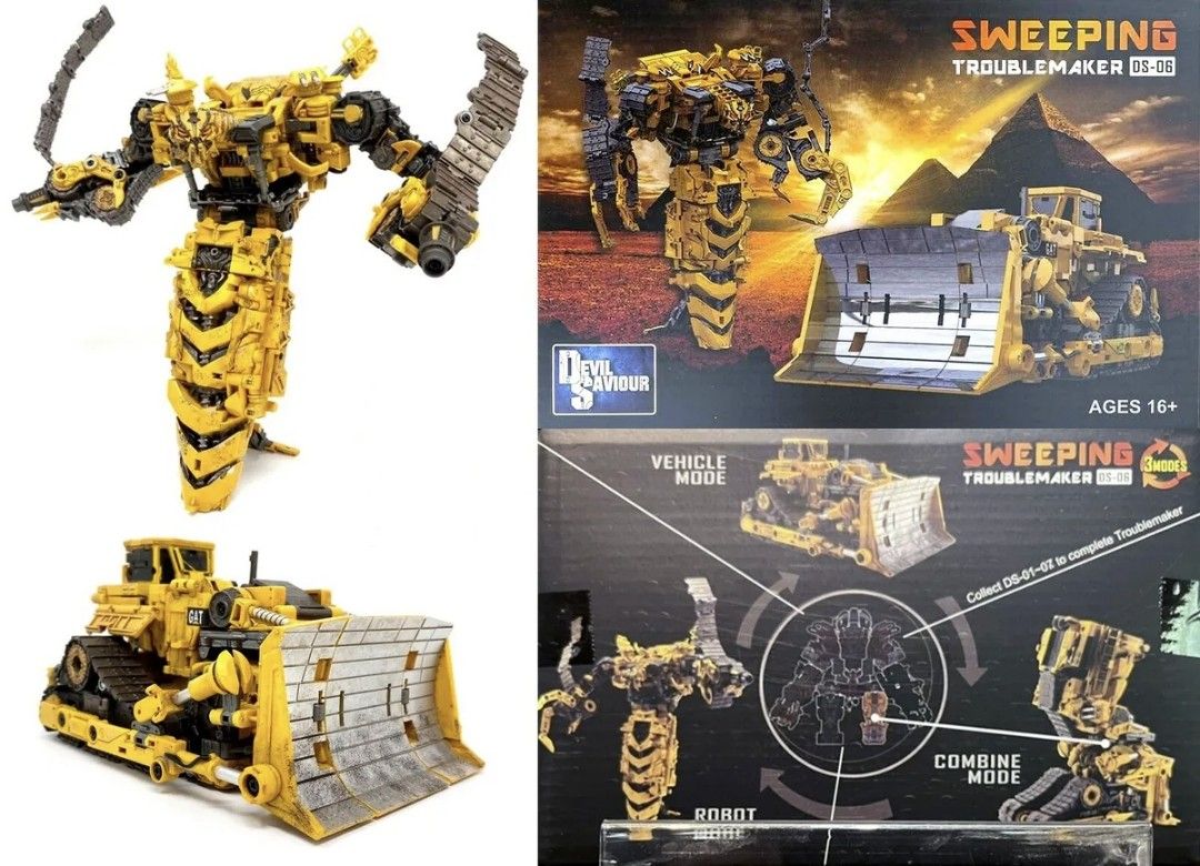 Devil Saviour DS06 Sweeping Skipjack Devastator, Hobbies & Toys, Toys ...