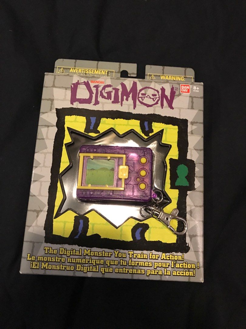 Digimon Translucent Purple *Good as new!*, Hobbies & Toys, Toys & Games ...