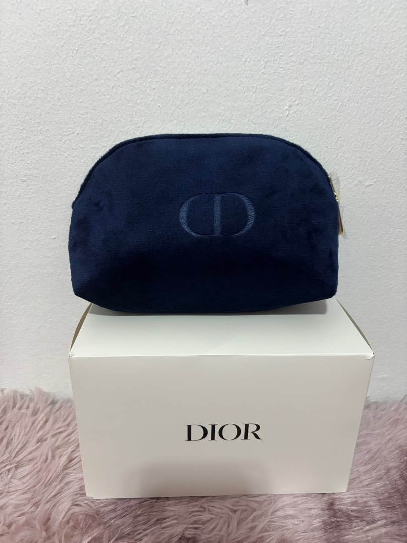 Dior Make up Pouch, Luxury, Bags & Wallets on Carousell