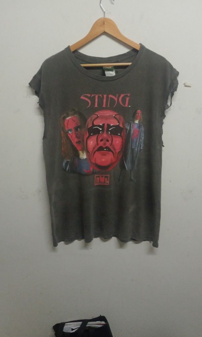 Distressed sting 90s, Women's Fashion, Tops, Shirts on Carousell