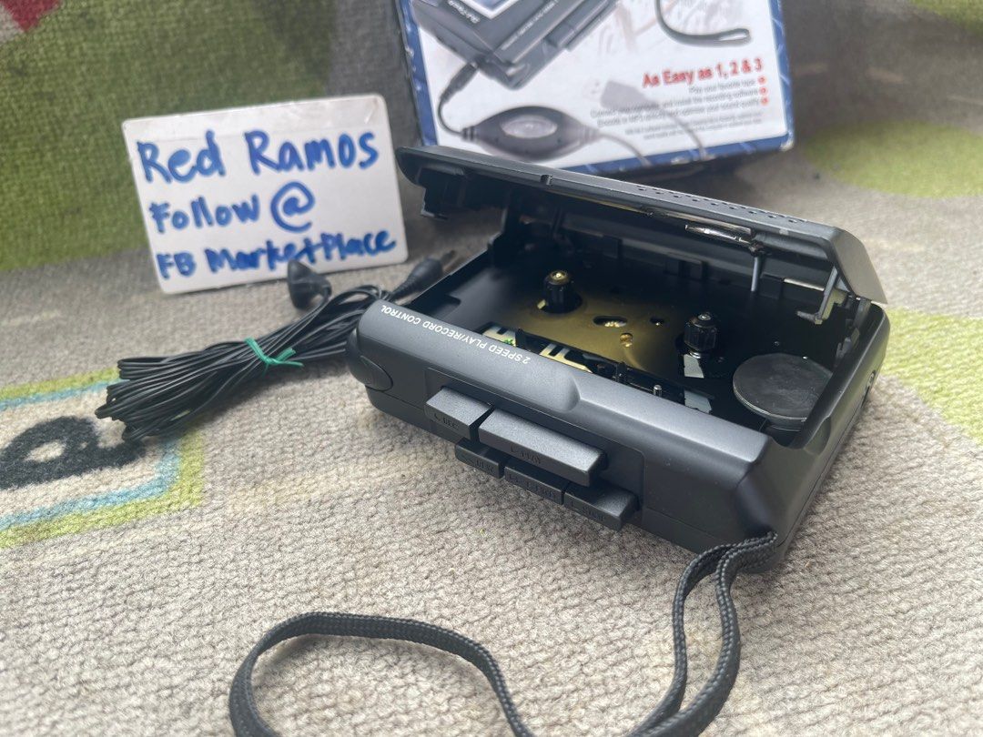 Dj tech cassette recorder k7 encoder 5 mp3 converter, Audio, Portable ...