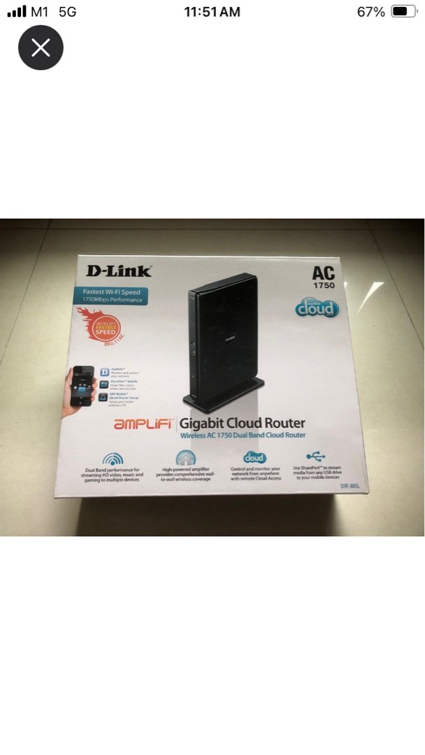 D-Link AC 1750, Computers & Tech, Parts & Accessories, Networking on ...