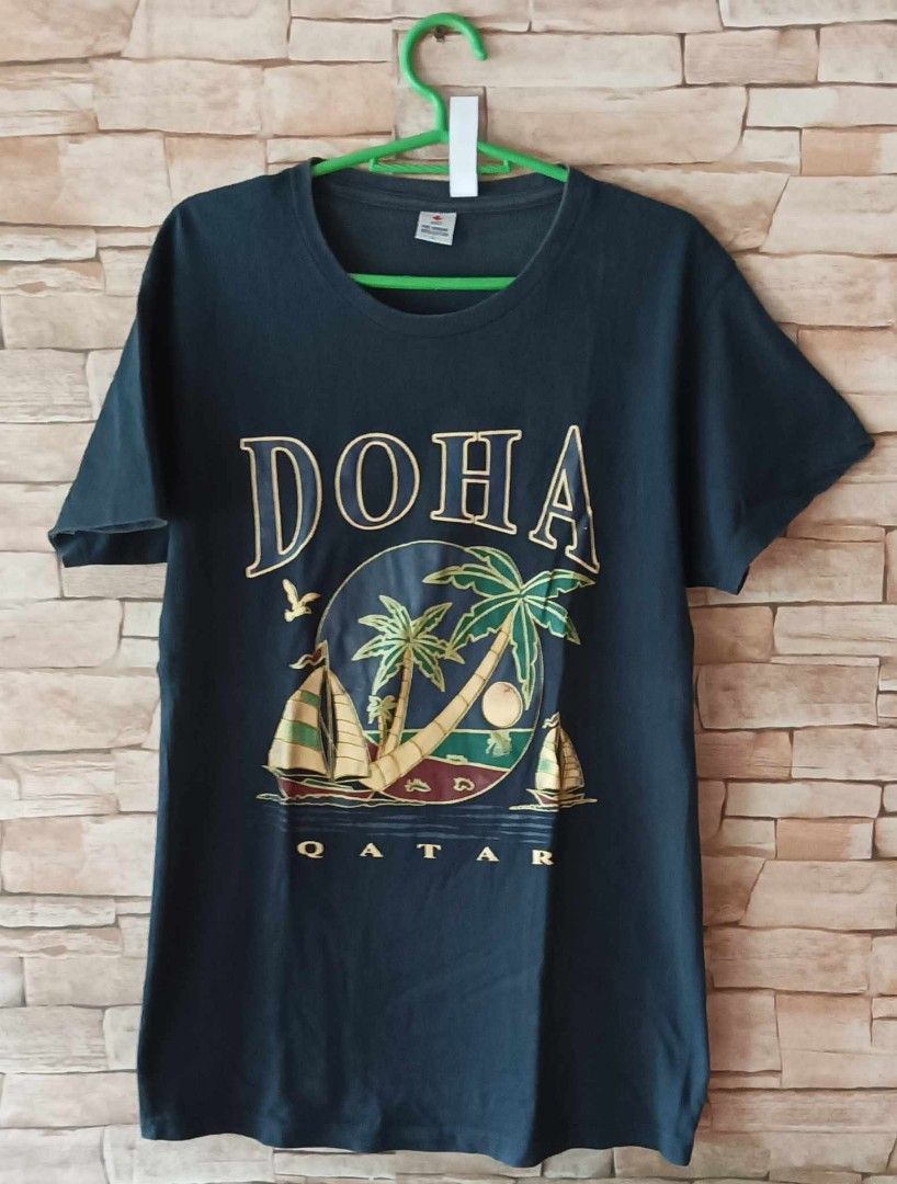 Doha Qatar shirt (From Qatar), Women's Fashion, Tops, Shirts on Carousell
