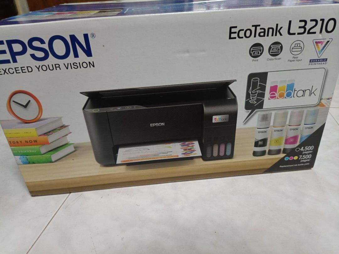 Ecotank L3210 printer, Computers & Tech, Printers, Scanners & Copiers ...
