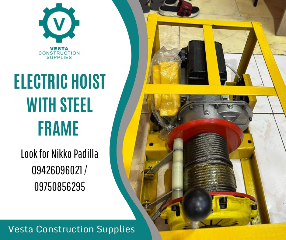 Electric Hoist With Steel Frame, Commercial & Industrial, Construction ...