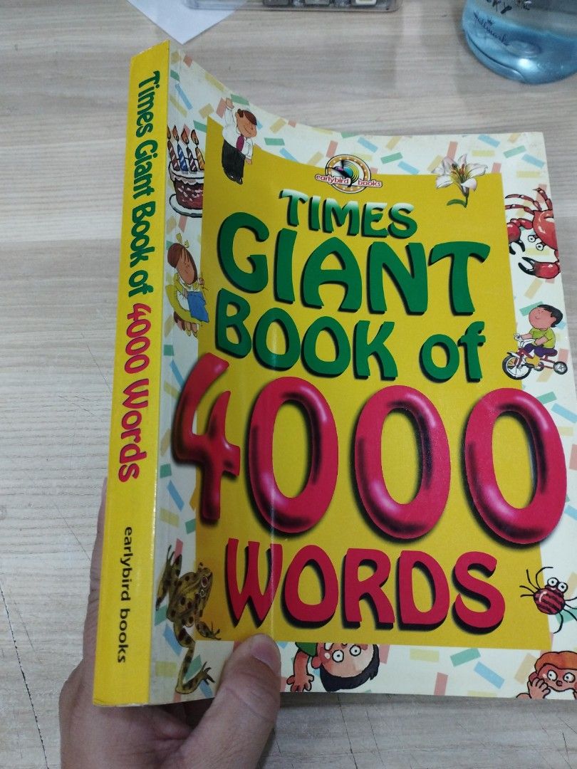 (ENG) Times Giant Book Of 4000 Words, Hobbies & Toys, Books & Magazines ...