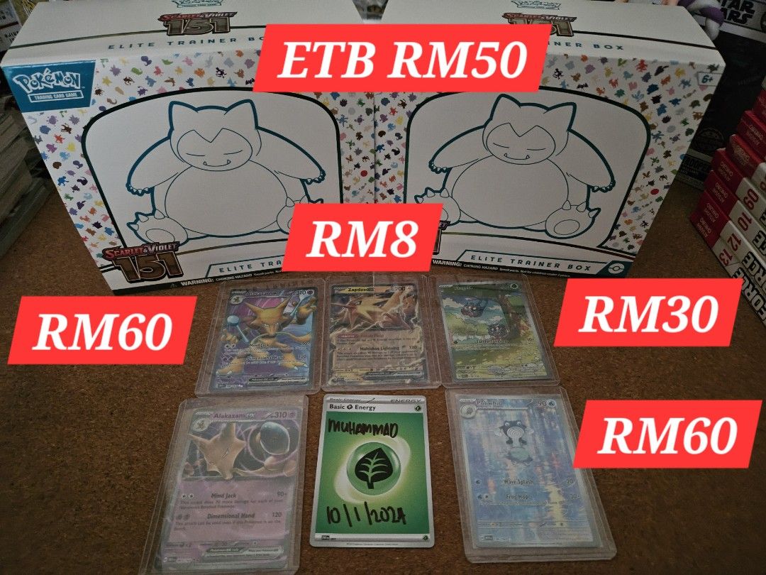 ETB box & FA cards, Hobbies & Toys, Toys & Games on Carousell