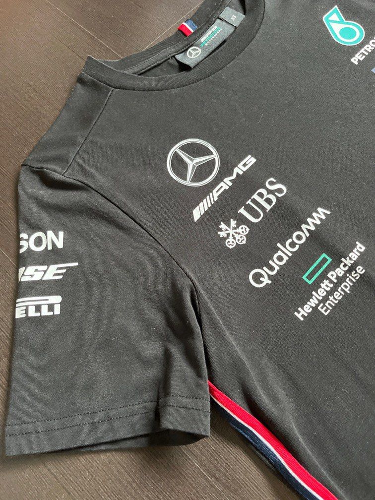 F1 Mercedes Tees, Men's Fashion, Activewear on Carousell