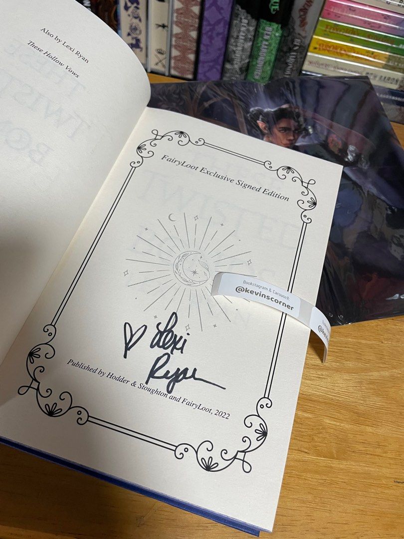 FairyLoot These Hollow Vows duology by Lexi Ryan, Hobbies & Toys, Books ...