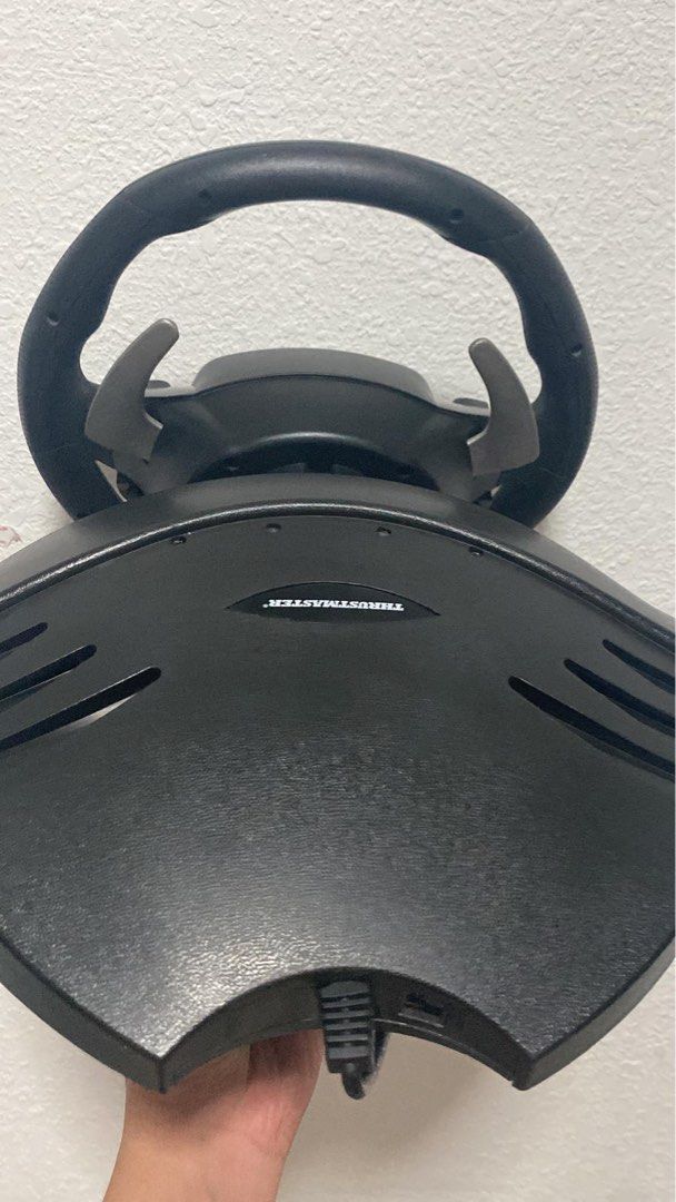 Ferrari thrustmaster t80 racing wheel with pedals, Video Gaming, Gaming ...