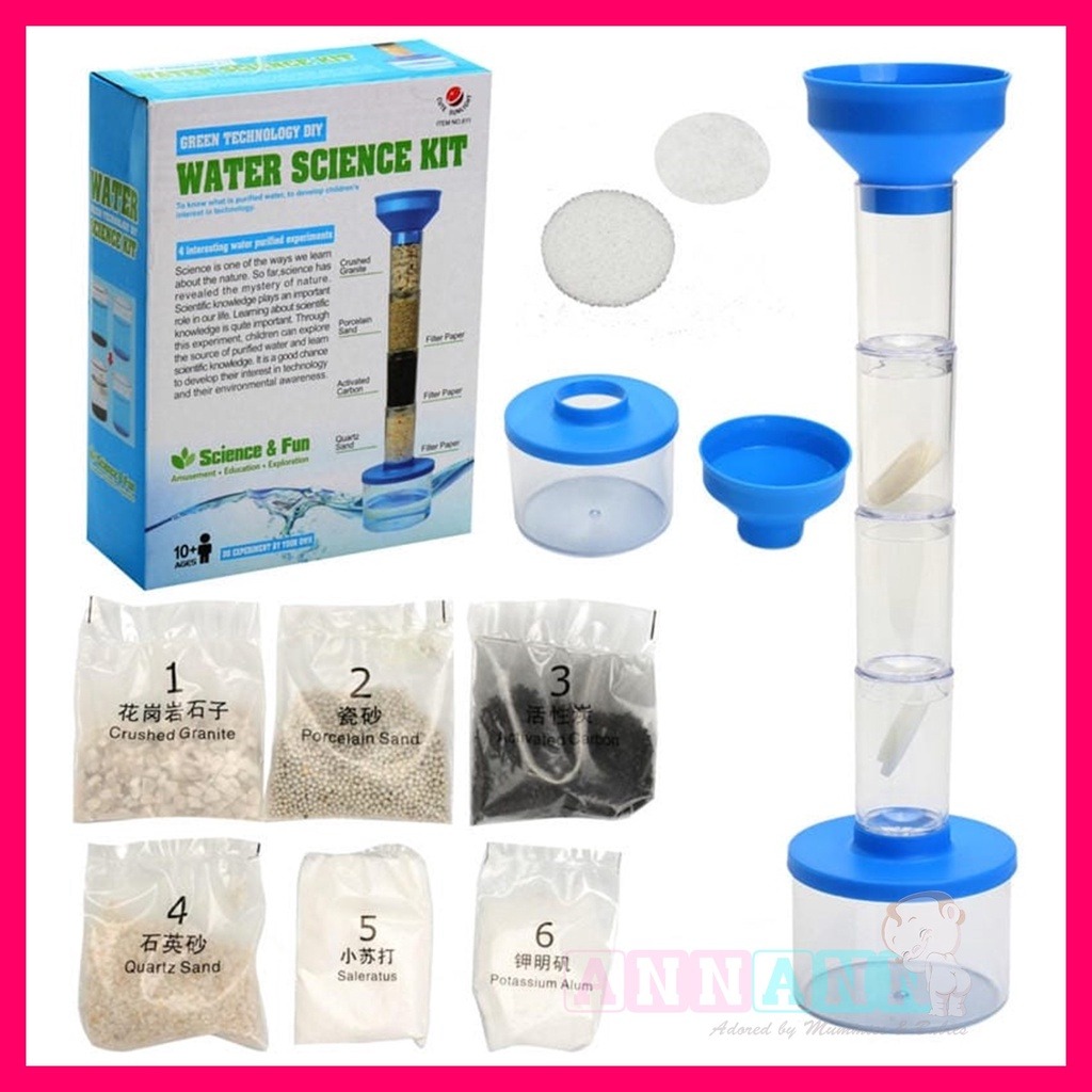 [FREE DELIVERY] Clean Water Filtration Science Experiment STEM Kit Kids ...