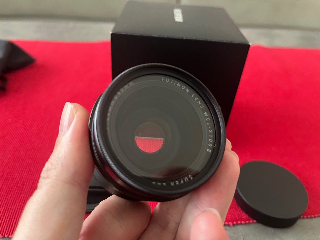FUJIFILM X100 WCL-X100II 2 Wide Conversion Lens, Photography, Lens & Kits on Carousell