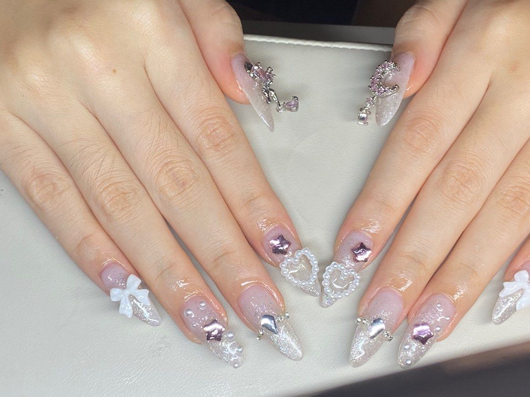 Full set nail extension, Beauty & Personal Care, Hands & Nails on Carousell