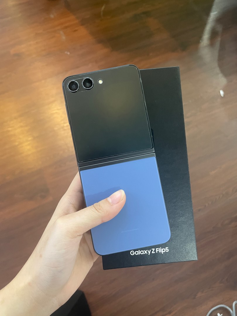 Galaxy Z Flip 5 Blue 512GB, Mobile Phones & Gadgets, Mobile Phones ...