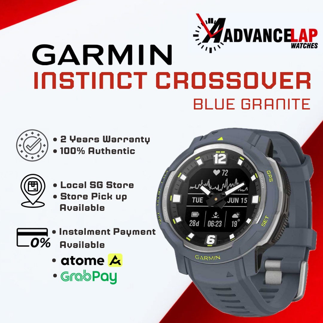 Garmin Instinct Crossover, Men's Fashion, Watches & Accessories ...