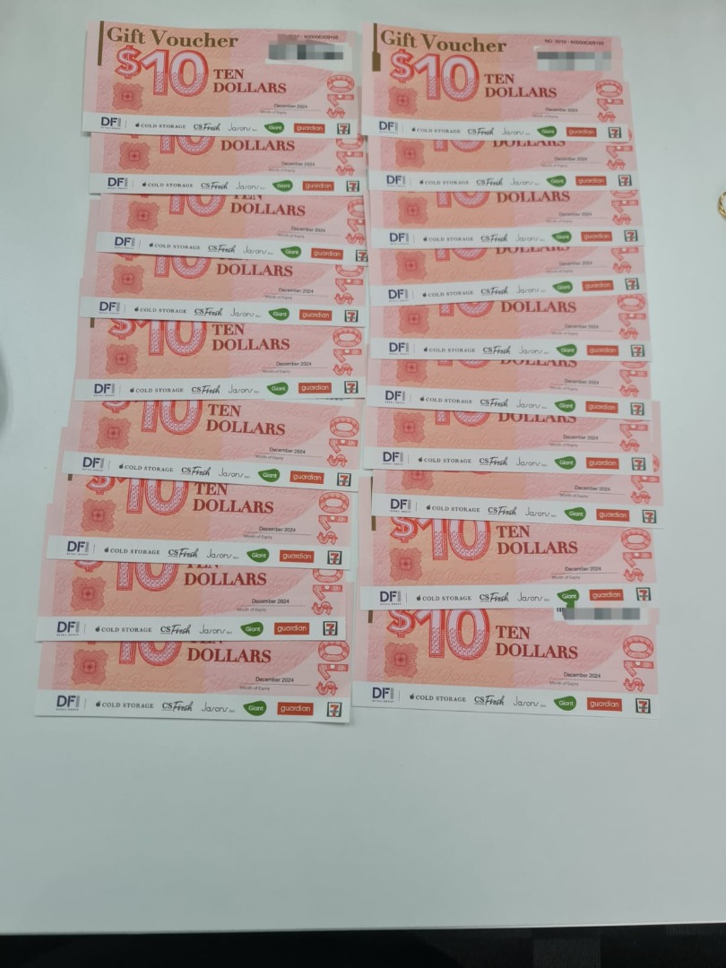 Giant & Cold Storage & CS Fresh & 7-11 & Guardian & Jasons Deli voucher, Tickets & Vouchers ...