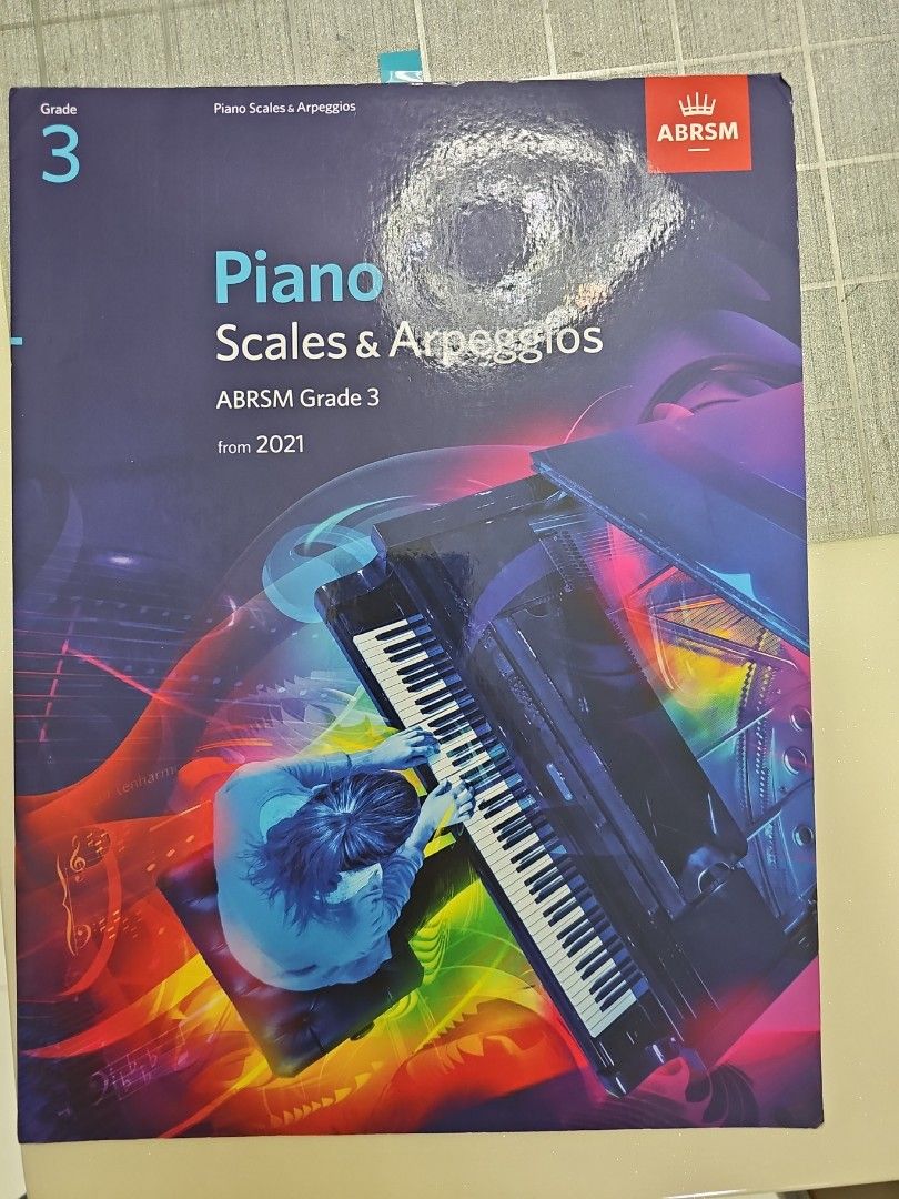 Grade 3 Piano Scales & Arpeggios, Hobbies & Toys, Music & Media, Music ...