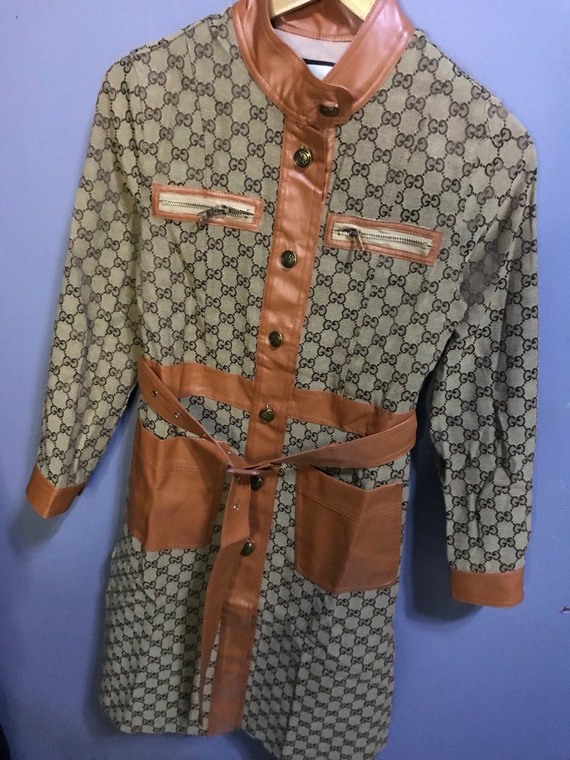 Gucci monogram coat, Women's Fashion, Coats, Jackets and Outerwear on ...