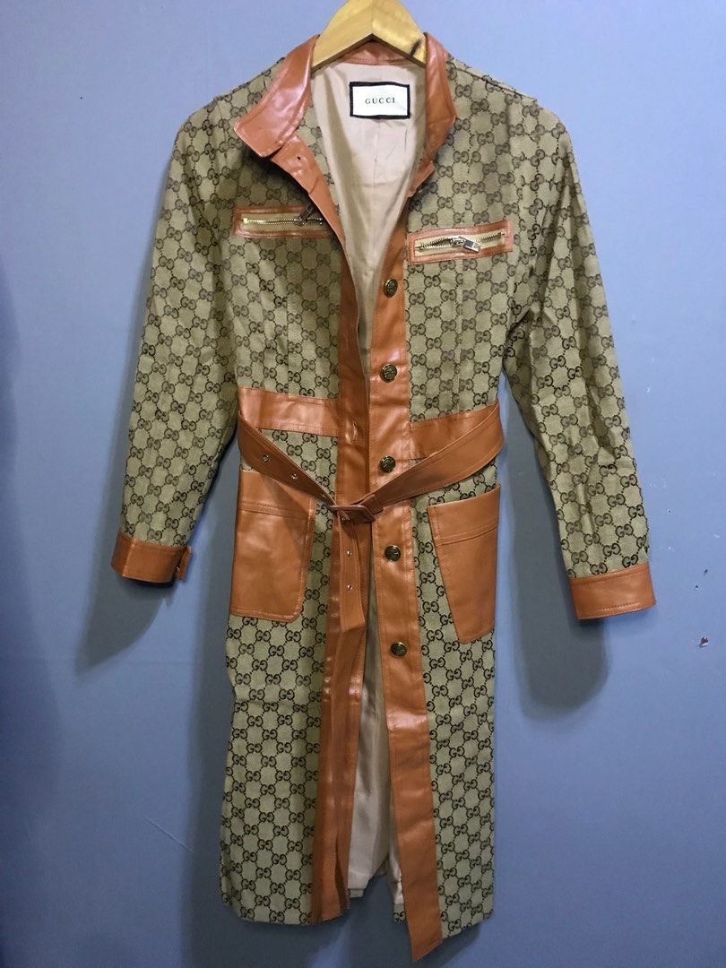 Gucci monogram coat, Women's Fashion, Coats, Jackets and Outerwear on ...