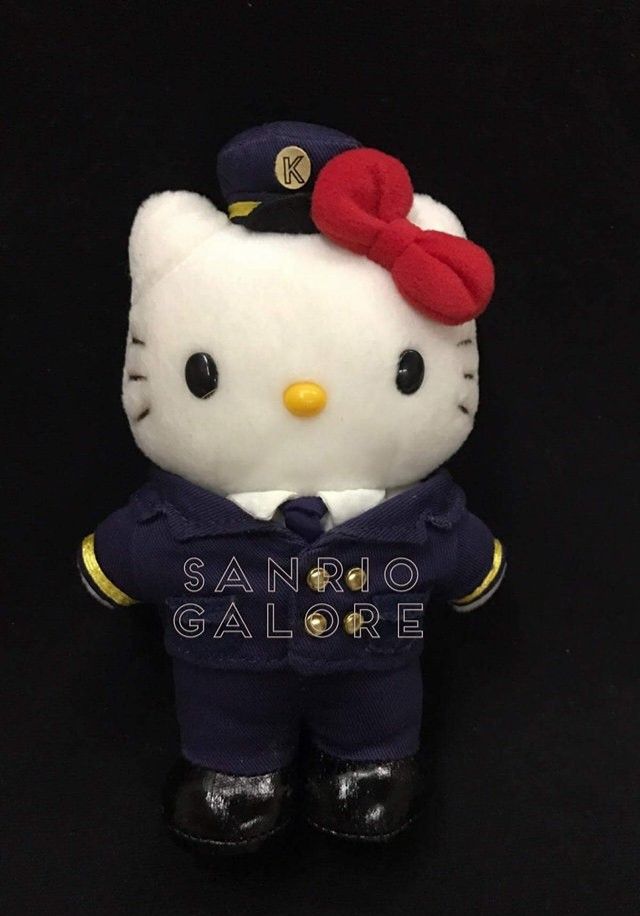 Hello Kitty Officer Plush, Hobbies & Toys, Toys & Games on Carousell