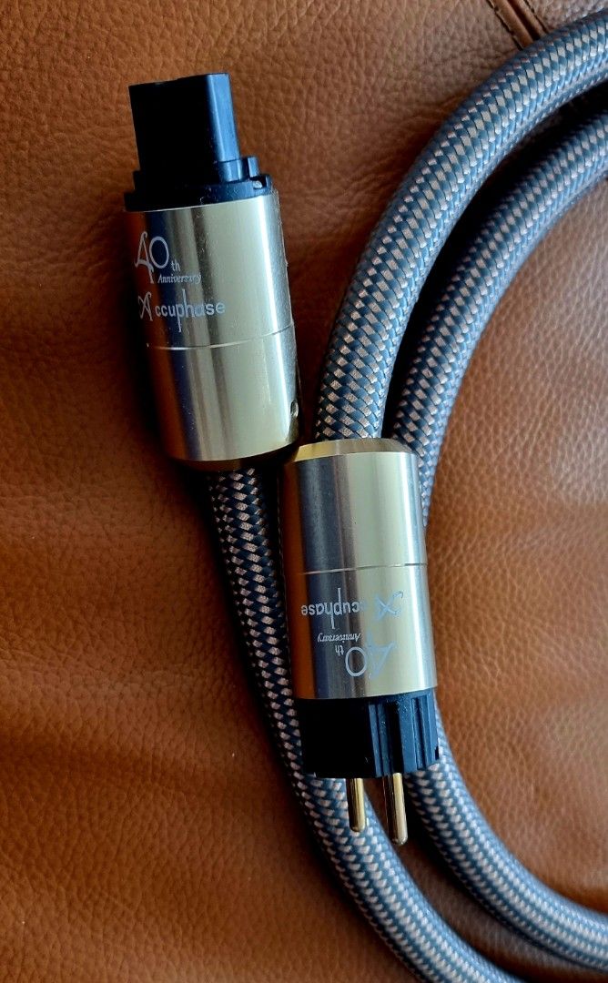 High Fidelity power cable on Krell amplified, Audio, Soundbars ...