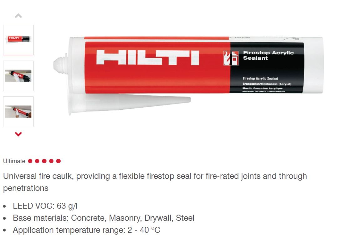 Hilti CP606 310ml, Announcements on Carousell