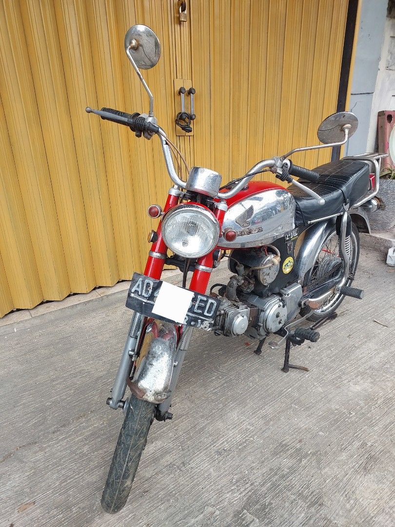 Motor Honda S90 thn 1974 kuno antik vintage jadul, Motor di Carousell