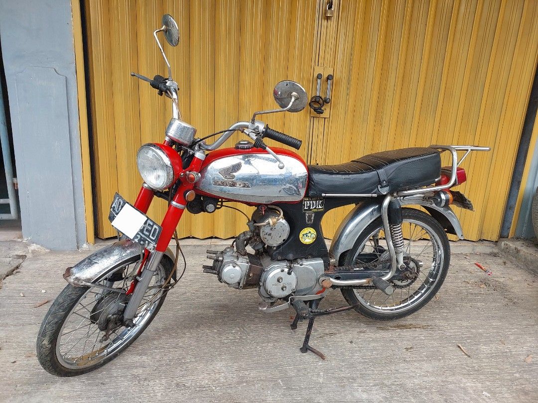 Motor Honda S90 thn 1974 kuno antik vintage jadul, Motor di Carousell