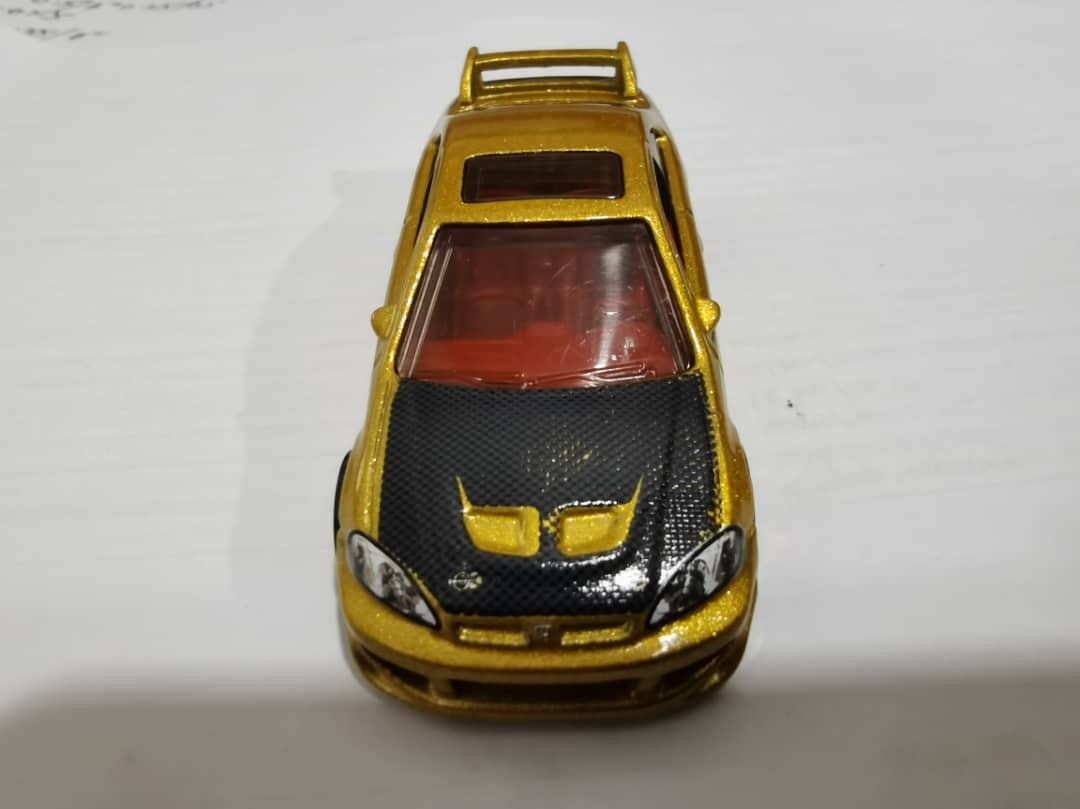 Hot Wheels civic SI with HW poster, Hobbies & Toys, Toys & Games on ...