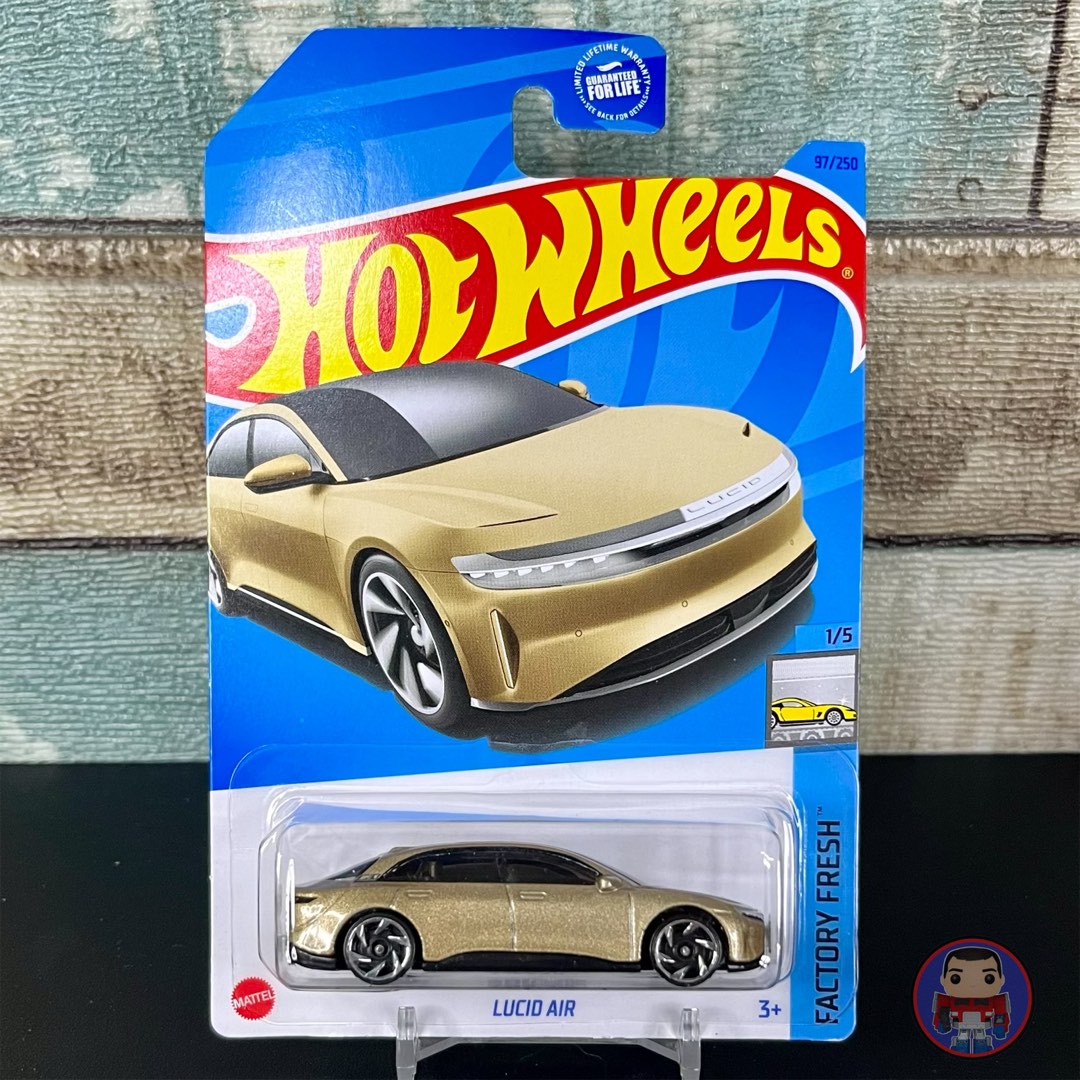 Hot Wheels Lucid Air (HW Factory Fresh) 1:64 Scale Diecast Model Car ...
