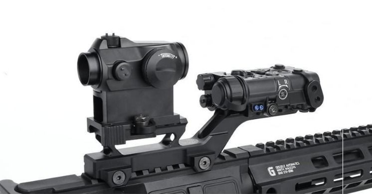 Hydra dual picatinny metal rail riser for Nerf Apex M20 Storm LN01 ...