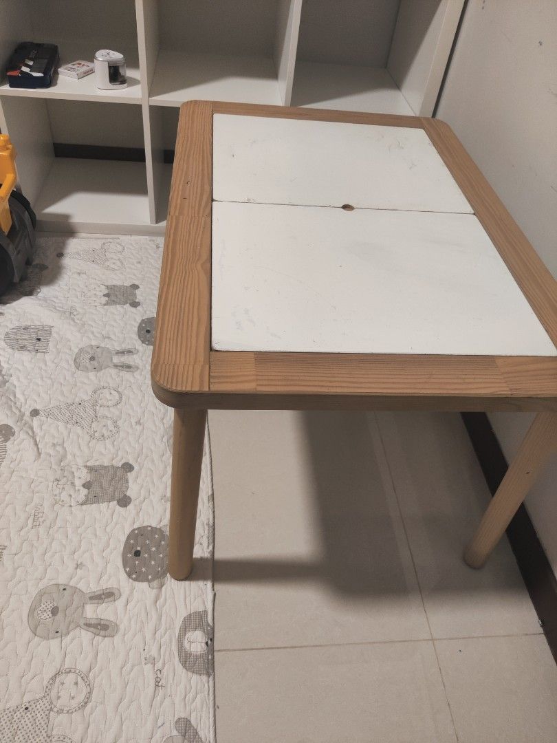 IKEA Flisat Table Kids Table Children Table Sensory Table, Babies ...