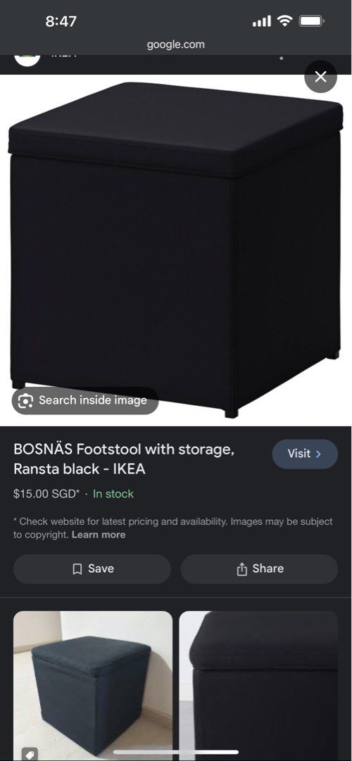 Ikea Footrest Without Clothes Furniture And Home Living Furniture Other Home Furniture On