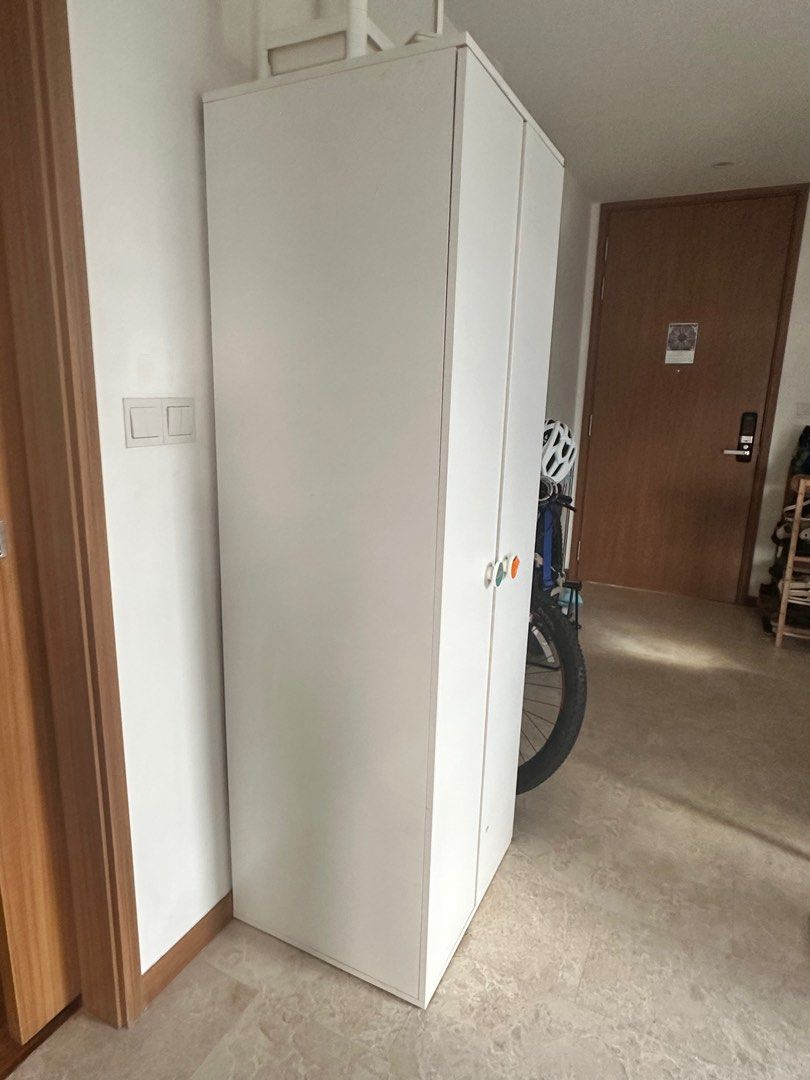 Ikea Godishus Wardrobe White 60x51x178cm, Furniture & Home Living ...