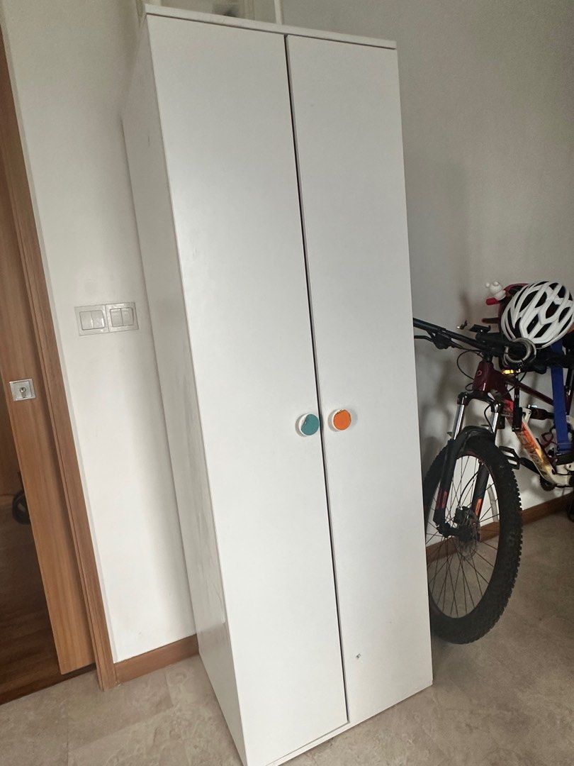 Ikea Godishus Wardrobe White 60x51x178cm, Furniture & Home Living ...