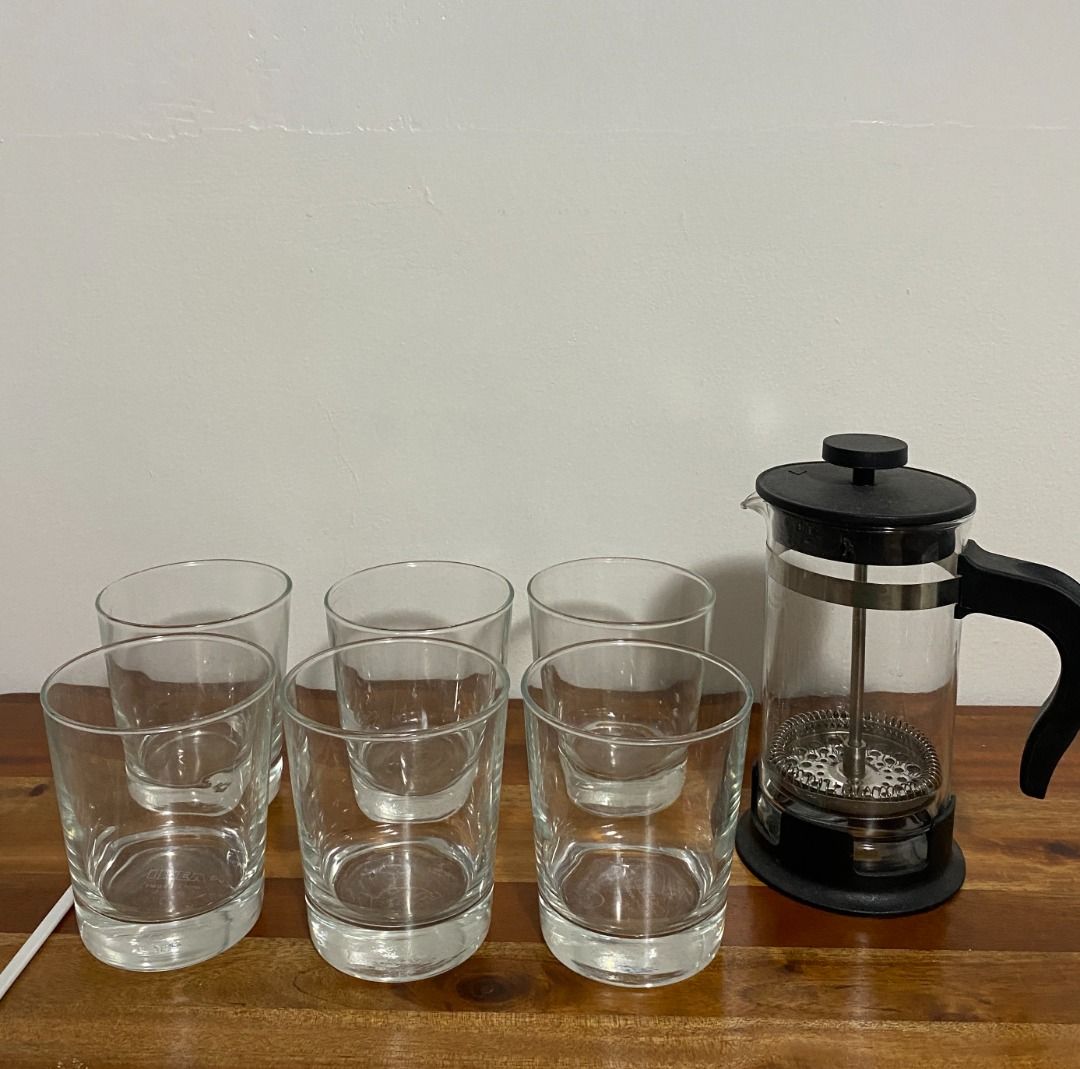 Ikea Upphetta French Press, Furniture & Home Living, Kitchenware ...