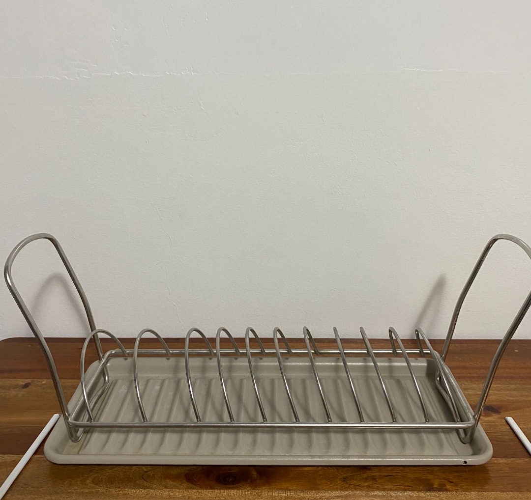Ikea Valvarded Dish Drying Rack + Dish Drainer, Furniture & Home Living ...