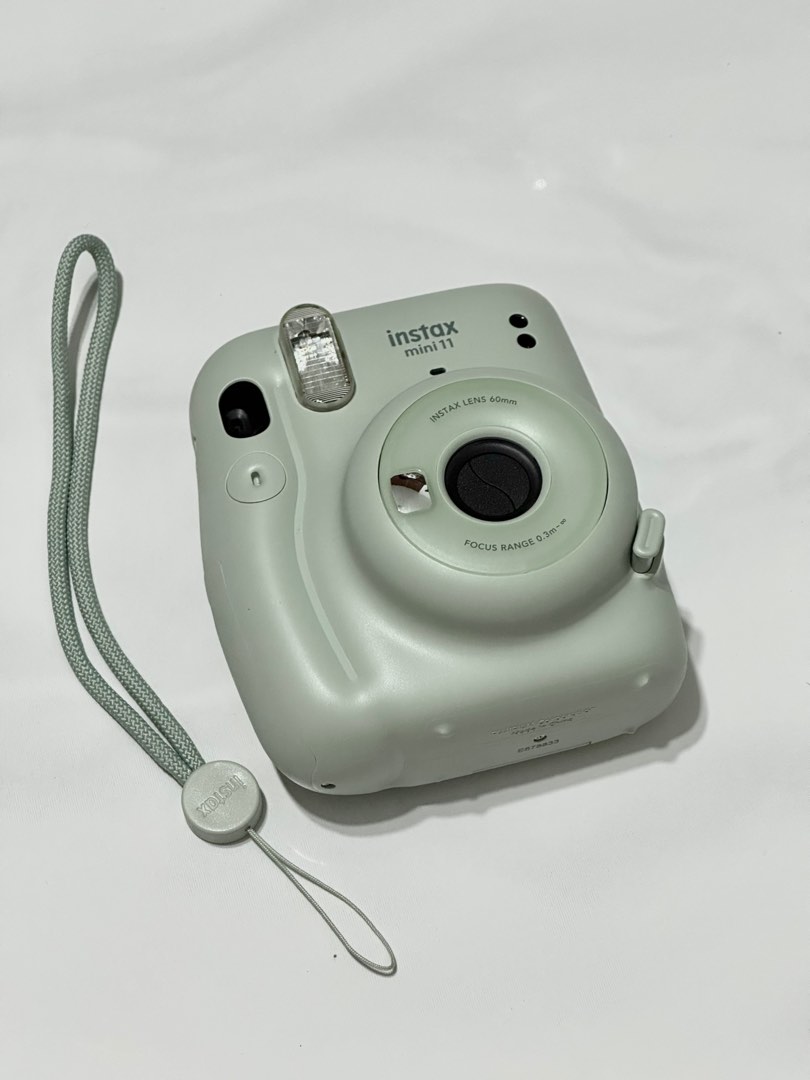 Instax Mini 11 Instant Camera - Pastal Green, Photography, Cameras on ...