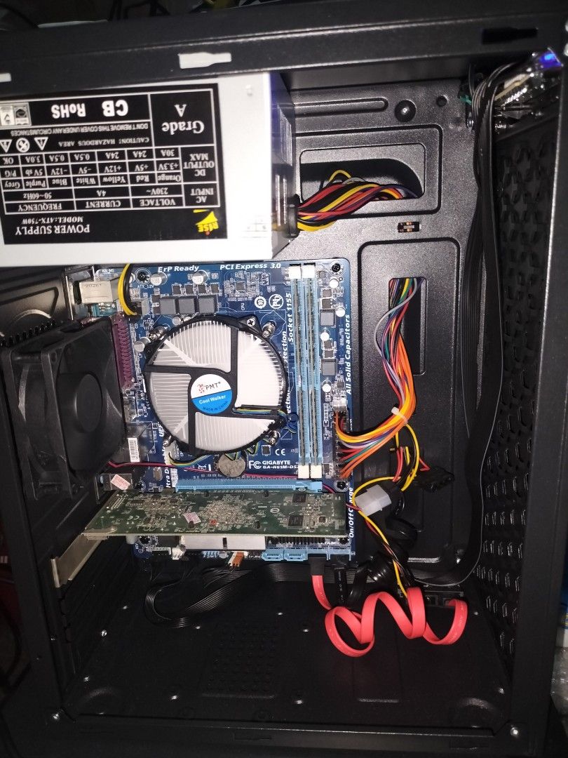 Intel Xeon PC 4core CPU, 12GB Ram, 500GB HDD, 1GB Radeon System Unit ...