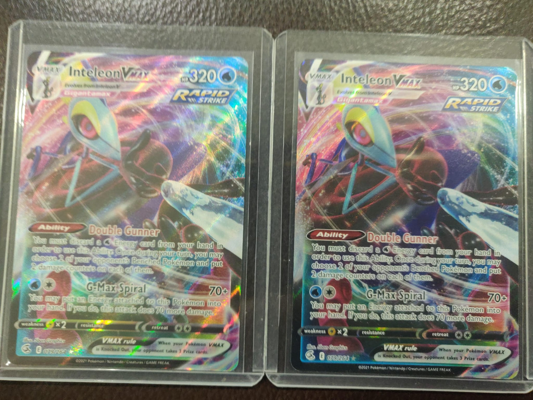 Inteleon Vmax 079/264 Pokemon TCG Ultra Rare, Hobbies & Toys, Toys ...