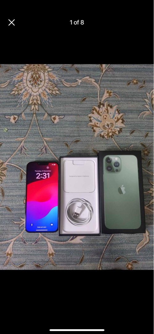 iPhone 13 Pro Max Green 256GB, Mobile Phones & Gadgets, Mobile Phones ...