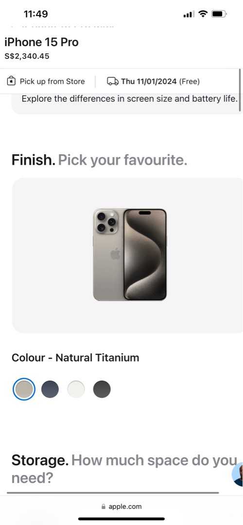 iPhone 15 Pro Max Natural Titanium 512GB, Mobile Phones & Gadgets ...