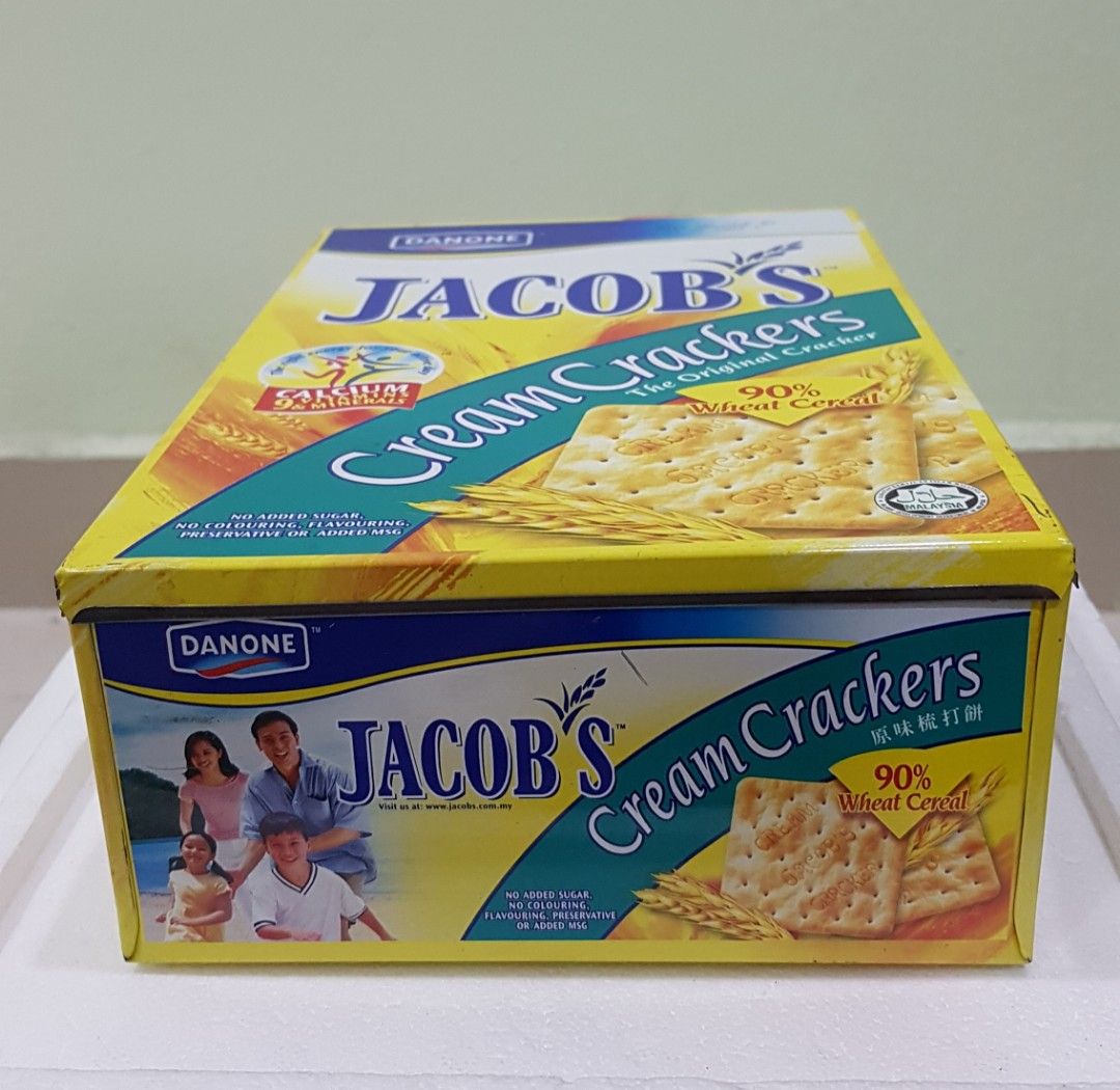 Jacob's Cream Crackers Metal Storage Box, Hobbies & Toys, Collectibles ...