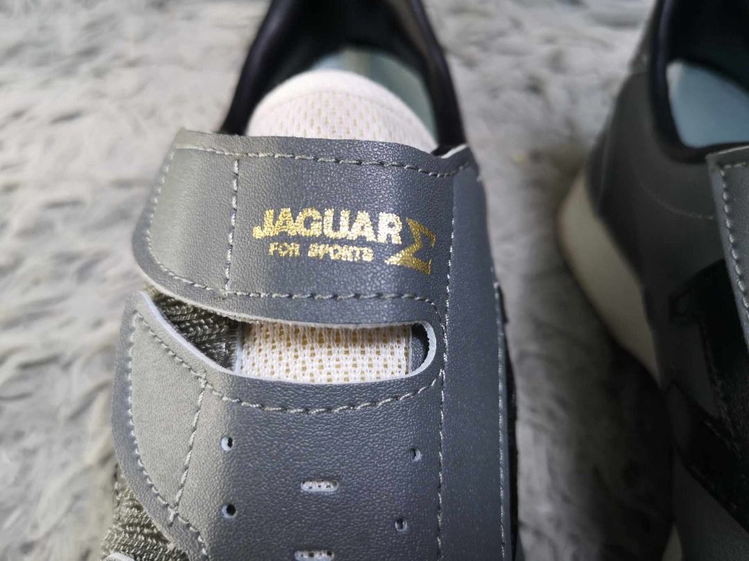 Jaguar Dark Gray Velcro Sneaker, Men's Fashion, Footwear, Sneakers on ...