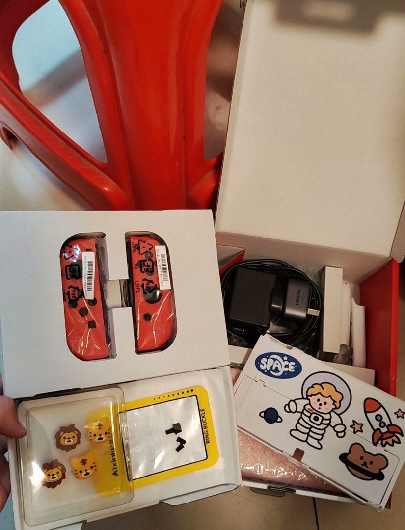 Jailbreak Nintendo switch Oled Mario red limit edition, Video Gaming ...