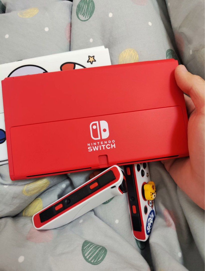 Jailbreak Nintendo switch Oled Mario red limit edition, Video Gaming ...