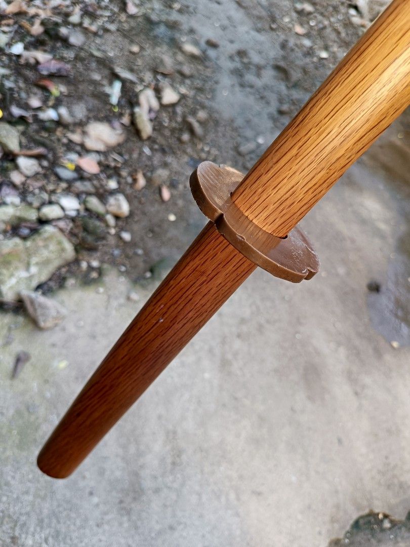 Japanese Bokken Solid Wooden Training Sword, Hobbies & Toys ...