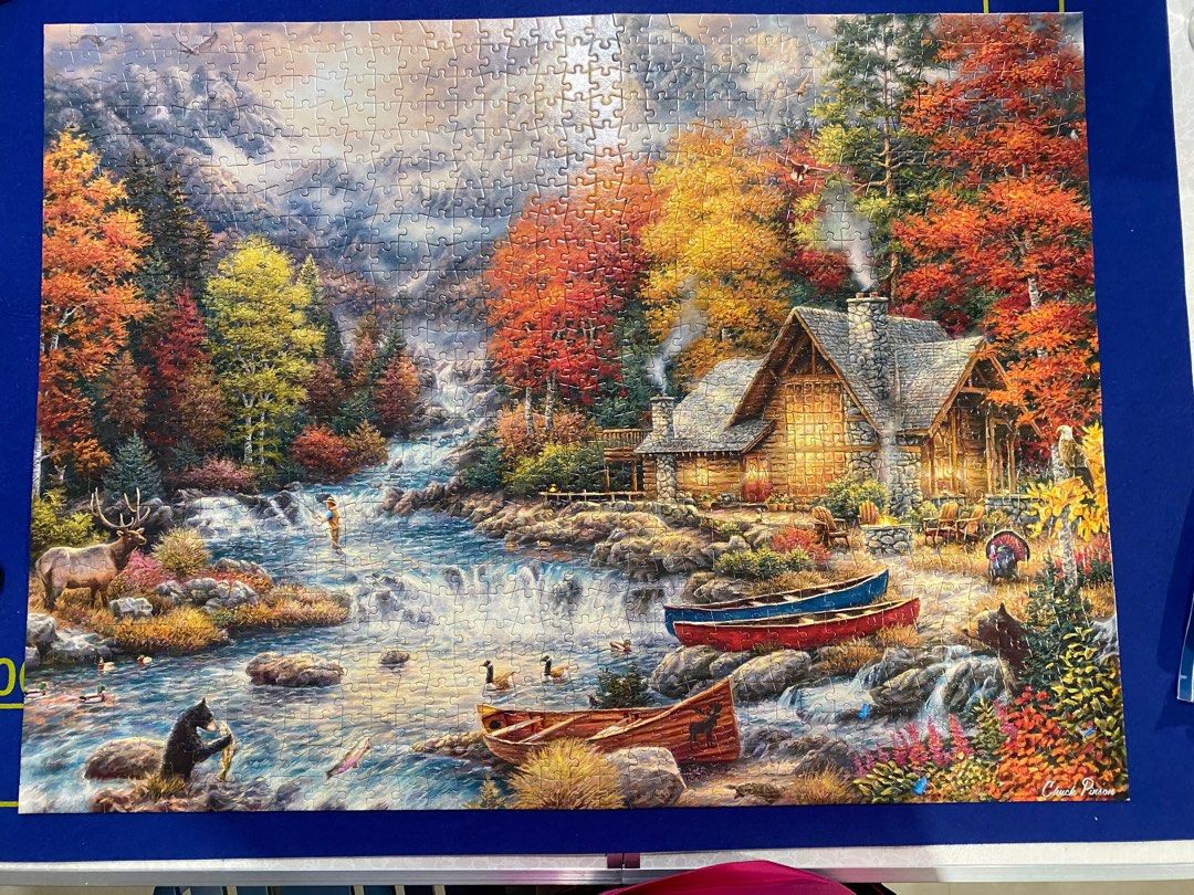 Jigsaw Puzzle Assembling and Fixing, Hobbies & Toys, Toys & Games on ...