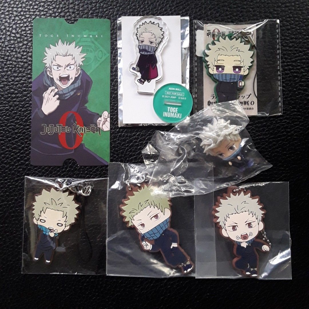 JJK Jujutsu Kaisen 0 Inumaki Toge merch set, Hobbies & Toys ...