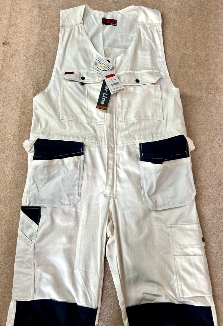 JOBMAN full back work bib, Men's Fashion, Tops & Sets, Sets ...